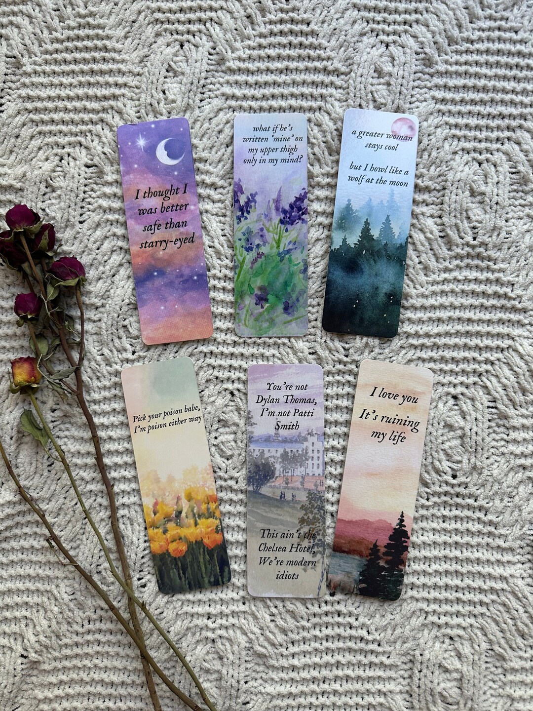6 TTPD Bookmarks Bundle Pack - Etsy