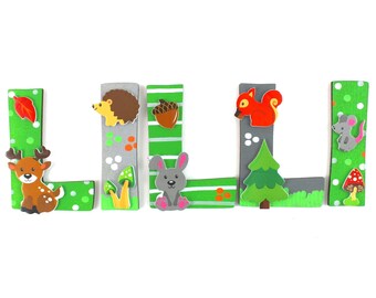 Wooden Letters Lilli - Etsy