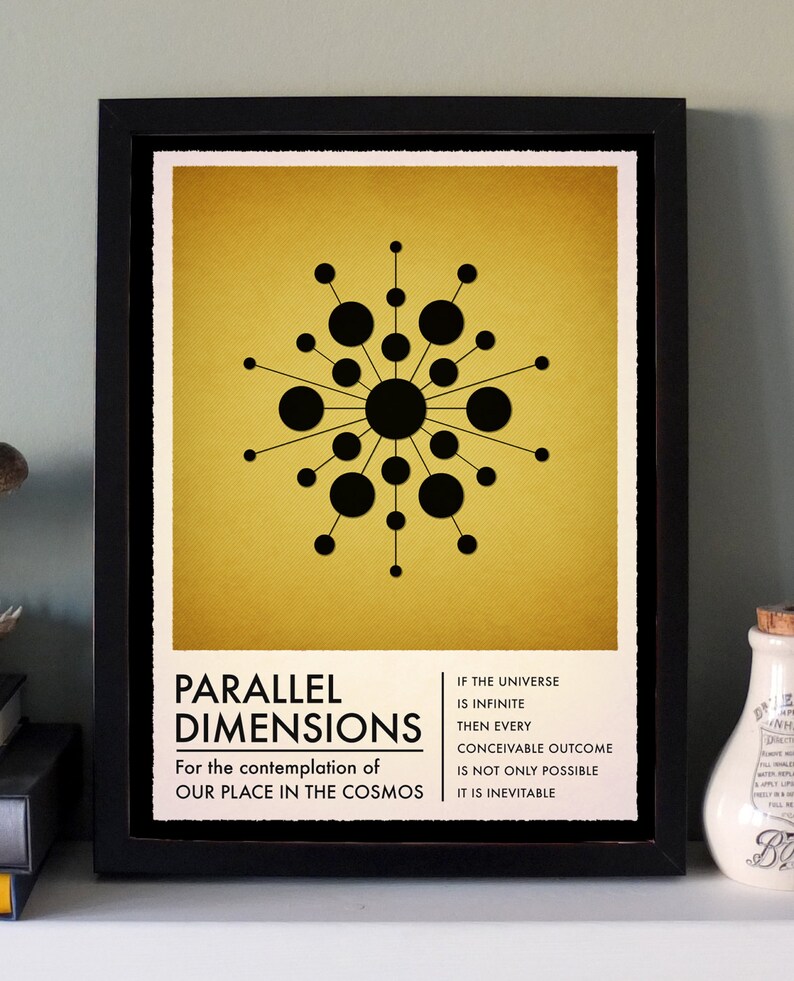 Parallel Dimensions science/physics/multiverse art print | Etsy