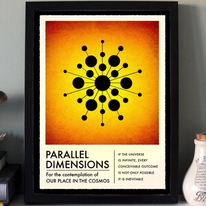 Parallel Dimensions - Science/physics/multiverse Art Print SMALL and ...