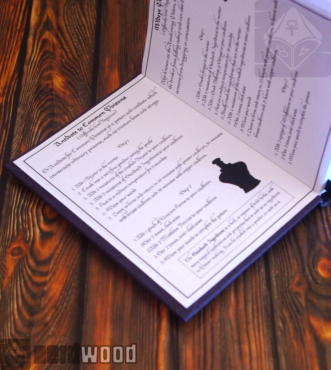 Magical Drafts and Potions First Year Fanmade Sketchbook A6 blank Pages ...