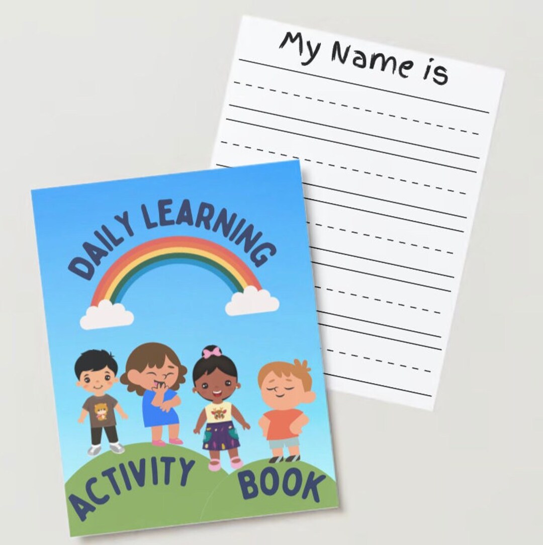 Digital File Learning Educational Skill Activity BUSY Book for ...