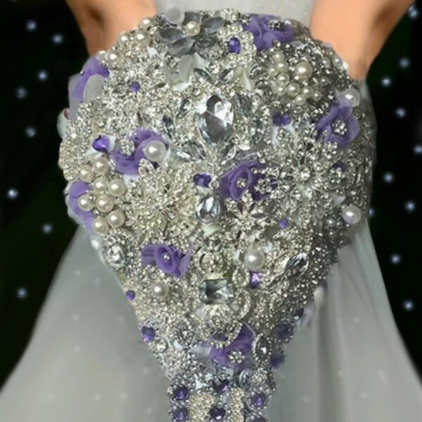 Bridesmaid Brooch Bouquet - Etsy
