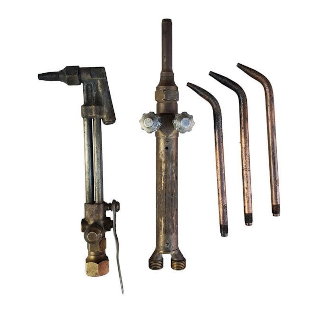 Vintage Harris Cutting Torch Set No.35 With Tips 2,4,0 Acetylene M14 - Etsy