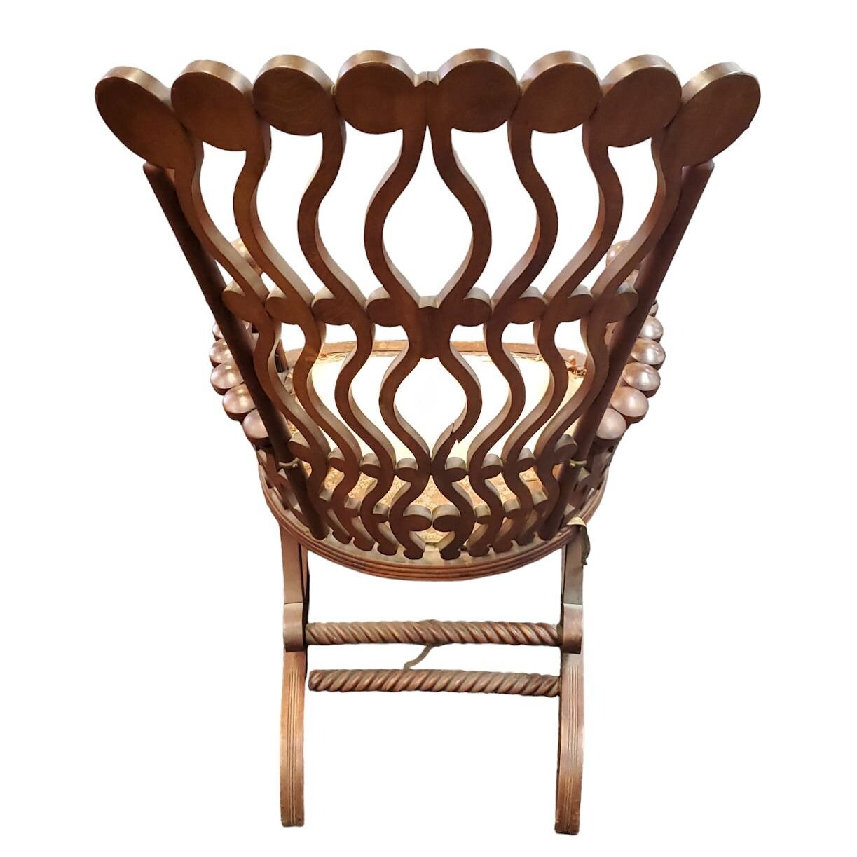 19th Century George Hunzinger High Back Rocking Chair RARE Wavy ...
