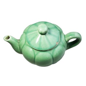 Mid Century Modern Mint Green Teapot Ceramic M2 - Etsy
