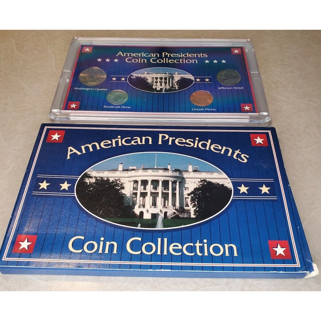 American Presidents Coin Collection 4 Coin Set - Etsy