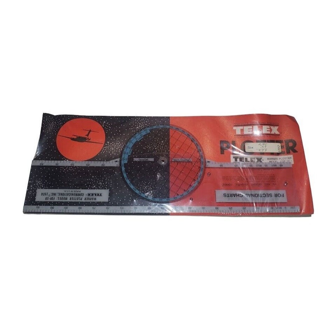 New Old Stock 1974 Telex Plotter Fight Navigation Model FDF-10 Aircraft ...