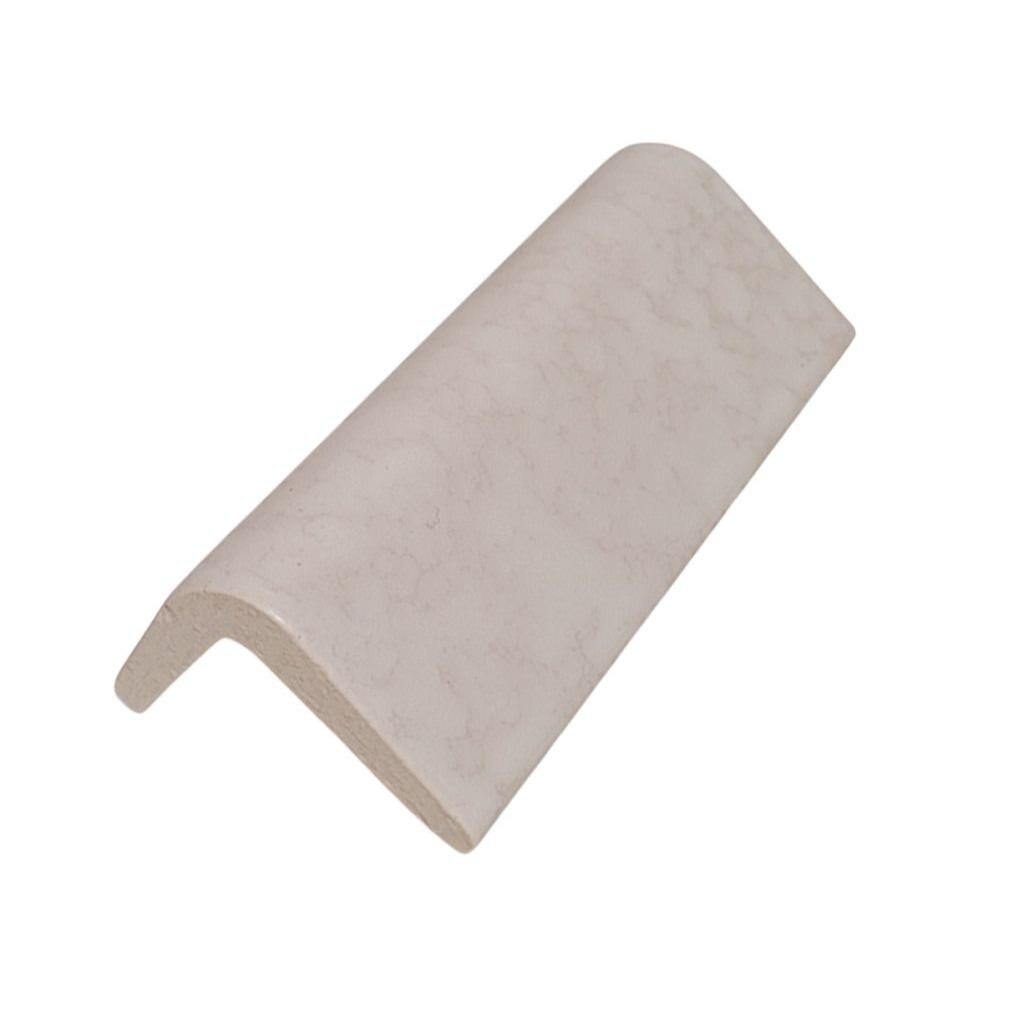 NOS Aztec Ceramic V Cap Tile Edge Trim Vantage 508 Oyster off White ...