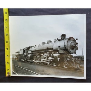 Rare 1944 Union Pacific Steam Engine #7002 up Steam Photo Railroad ...