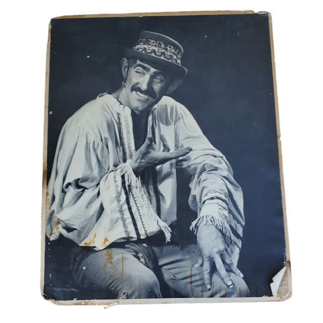 1954 Actor Photo Poster King of the Gypsies Pasadena Playhouse Old ...