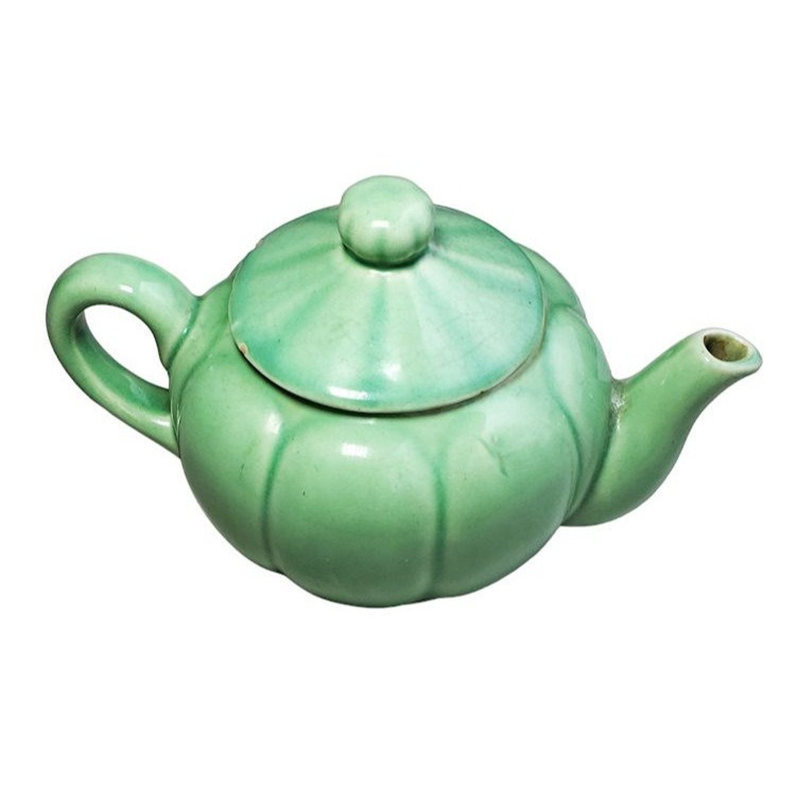 Mid Century Modern Mint Green Teapot Ceramic M2 - Etsy