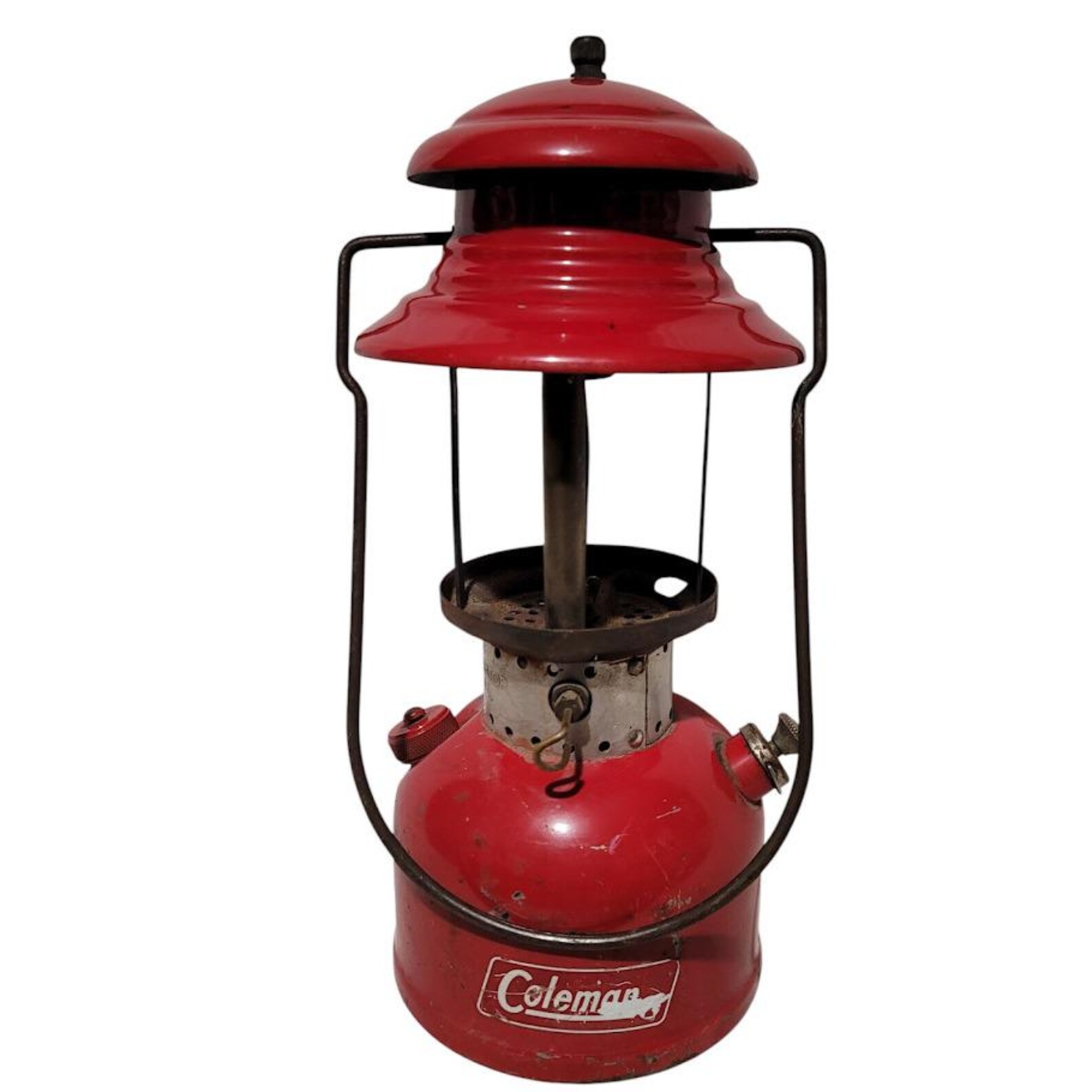 1960's Coleman Lantern 200 No T-66 Red Untested Needs Globe & Mantle ...