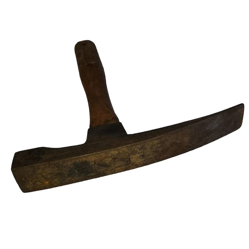 Antique BOND Masonry Hammer Stone Flat Face Axe Chipping Digging Wood ...