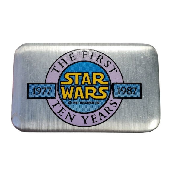 1987 STAR WARS "The First Ten Years" 1977-1987 Rectan… - Gem