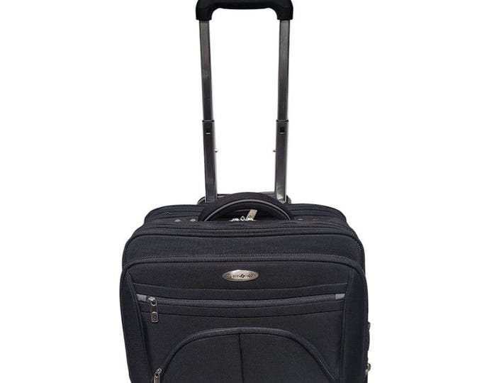 Samsonite Pilot Rolling Wheeled Briefcase Laptop Files Travel Carry ...