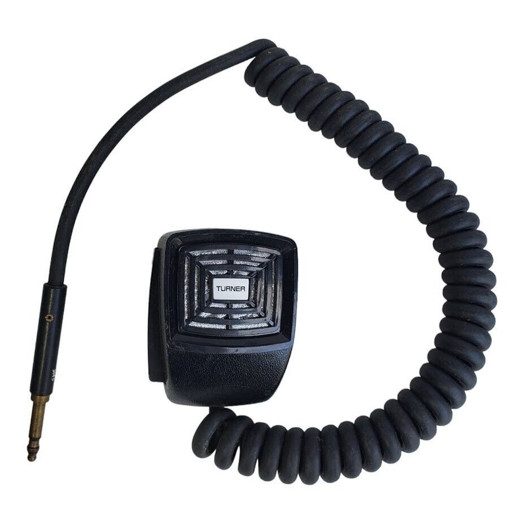 Turner 360R Carbon CB Radio Aircraft Microphone Handheld Mic - Tested ...