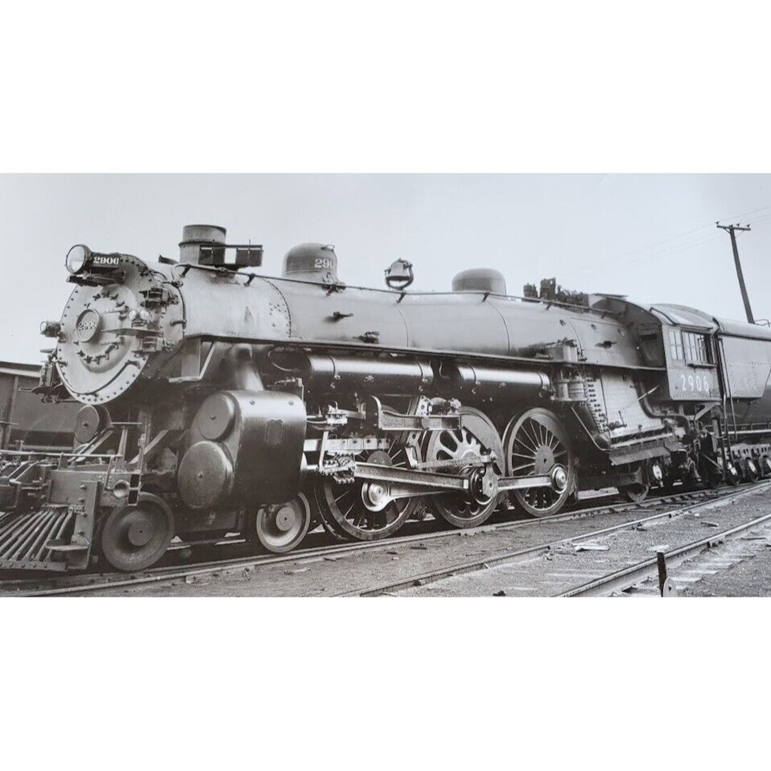Rare 1930 Union Pacific Steam Engine 462 #2906 up Steam Photo Railroad ...