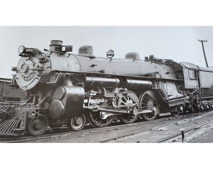 Rare 1930 Union Pacific Steam Engine 462 #2906 up Steam Photo Railroad ...