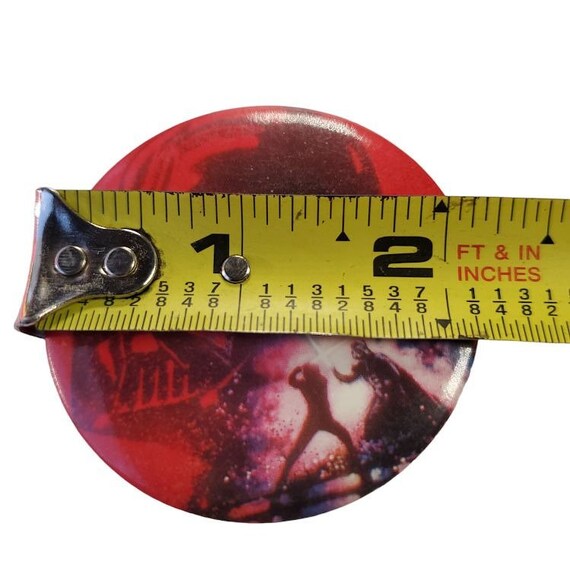 1983 Star Wars Photo Button Darth Vader Luke Pin Retu… - Gem