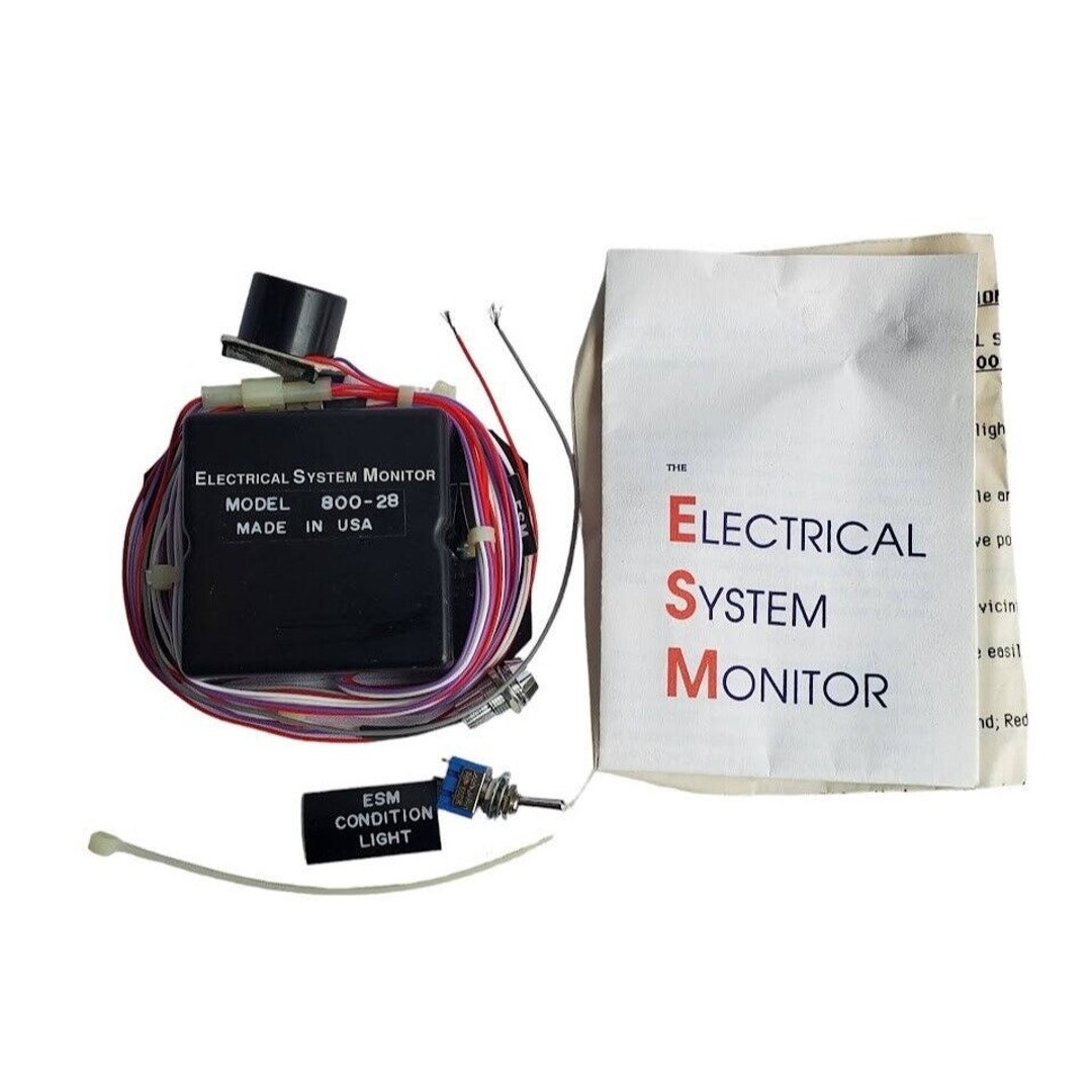 Aircraft Electrical Systems 14V Monitor P/N 800-28 ESM Switch Light NEW ...