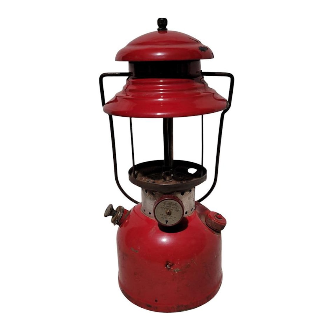 1960's Coleman Lantern 200 No T-66 Red Untested Needs Globe & Mantle ...