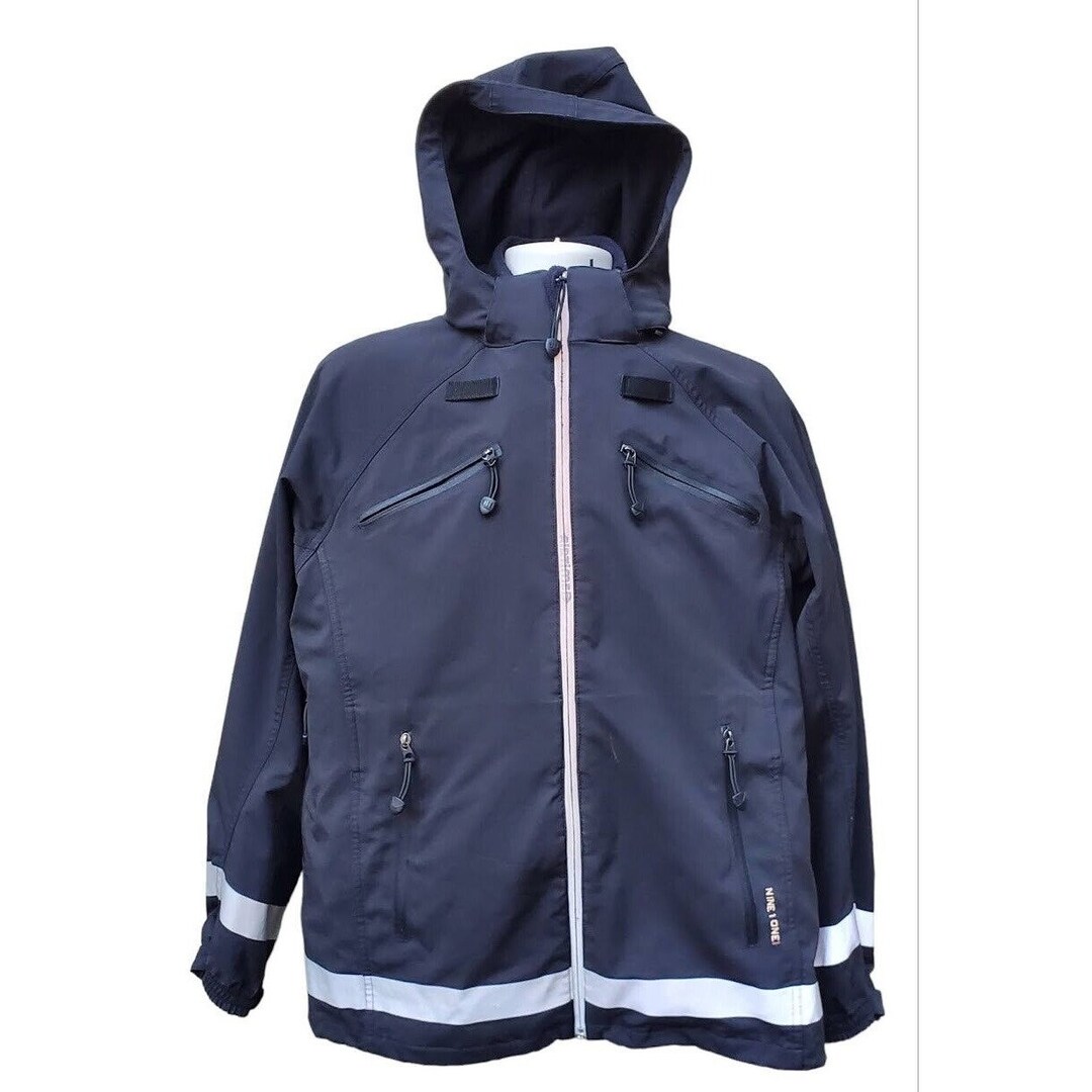 911 Nine1one Lieutenant Softshell Jacket Black L Fleece Lined ...