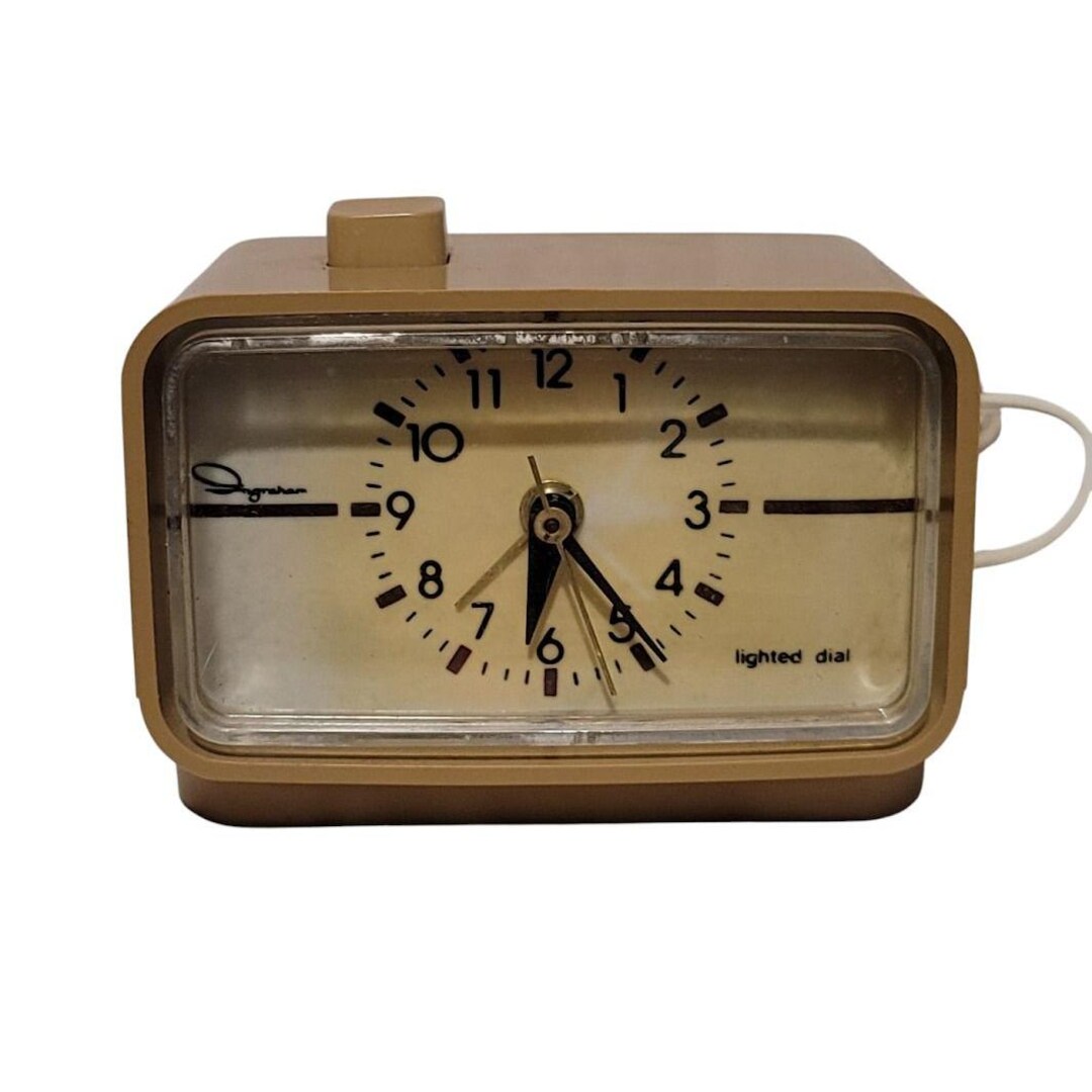 1970's Ingram Lighted Dial Alarm Clock Mcgraw Edison 49-075 M22 - Etsy