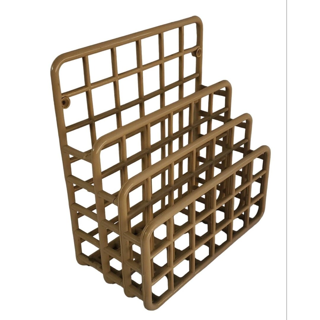 MCM 1980's Yaffa Plastic Storage Desk Letter File - Etsy