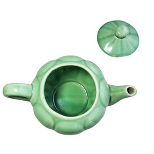 Mid Century Modern Mint Green Teapot Ceramic M2 - Etsy