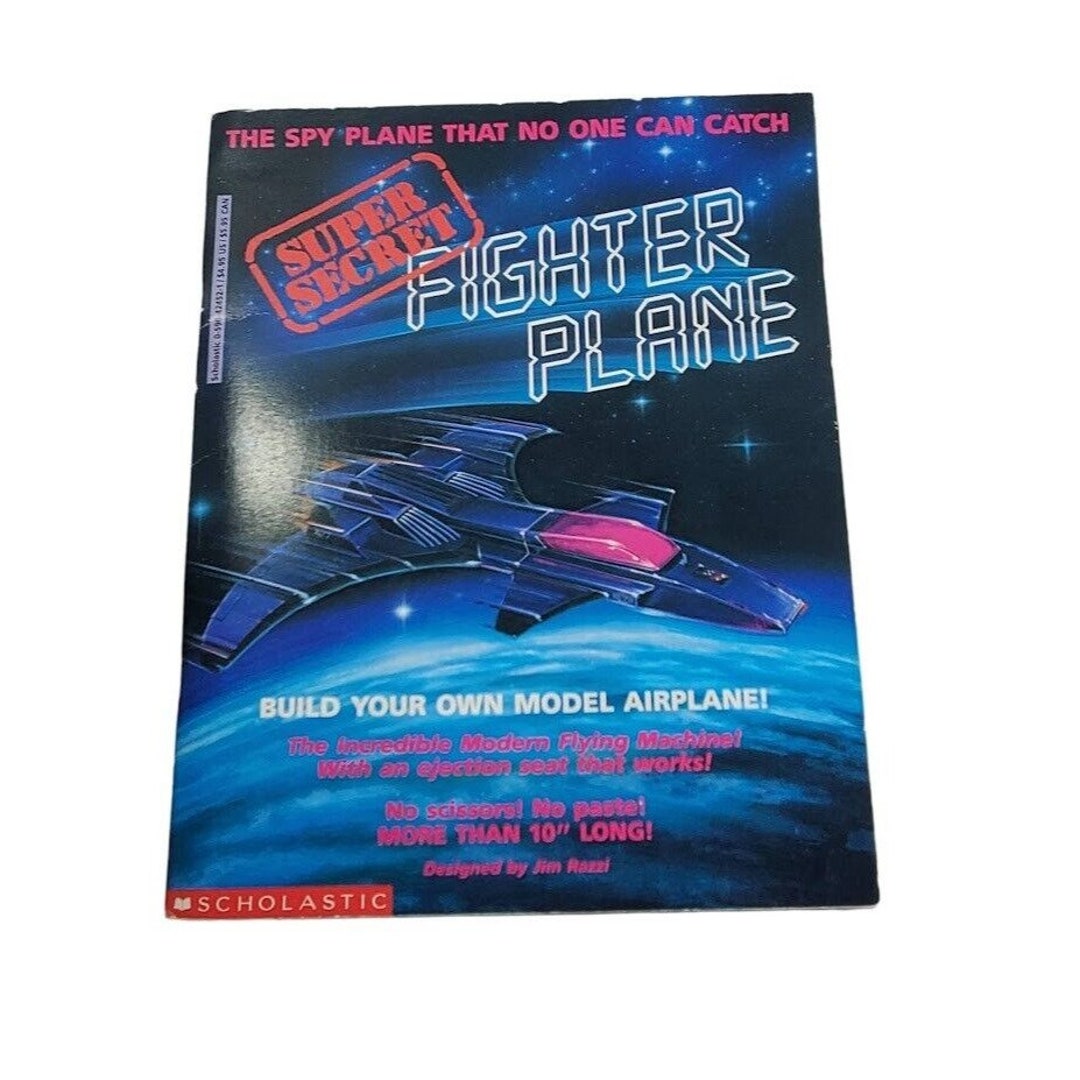 Scholastic Magazine Model Airplane Book Fighter Plane Aviation Aircraft ...