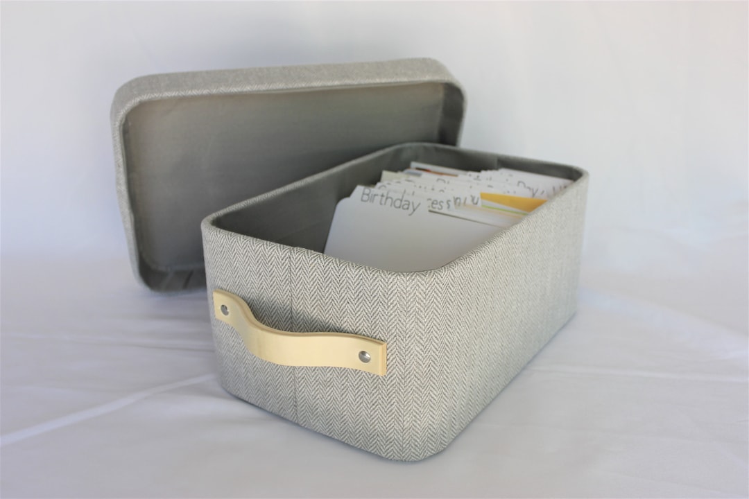 Greeting Card Organizer Premium Card Organizing Solution Gray or Brown ...