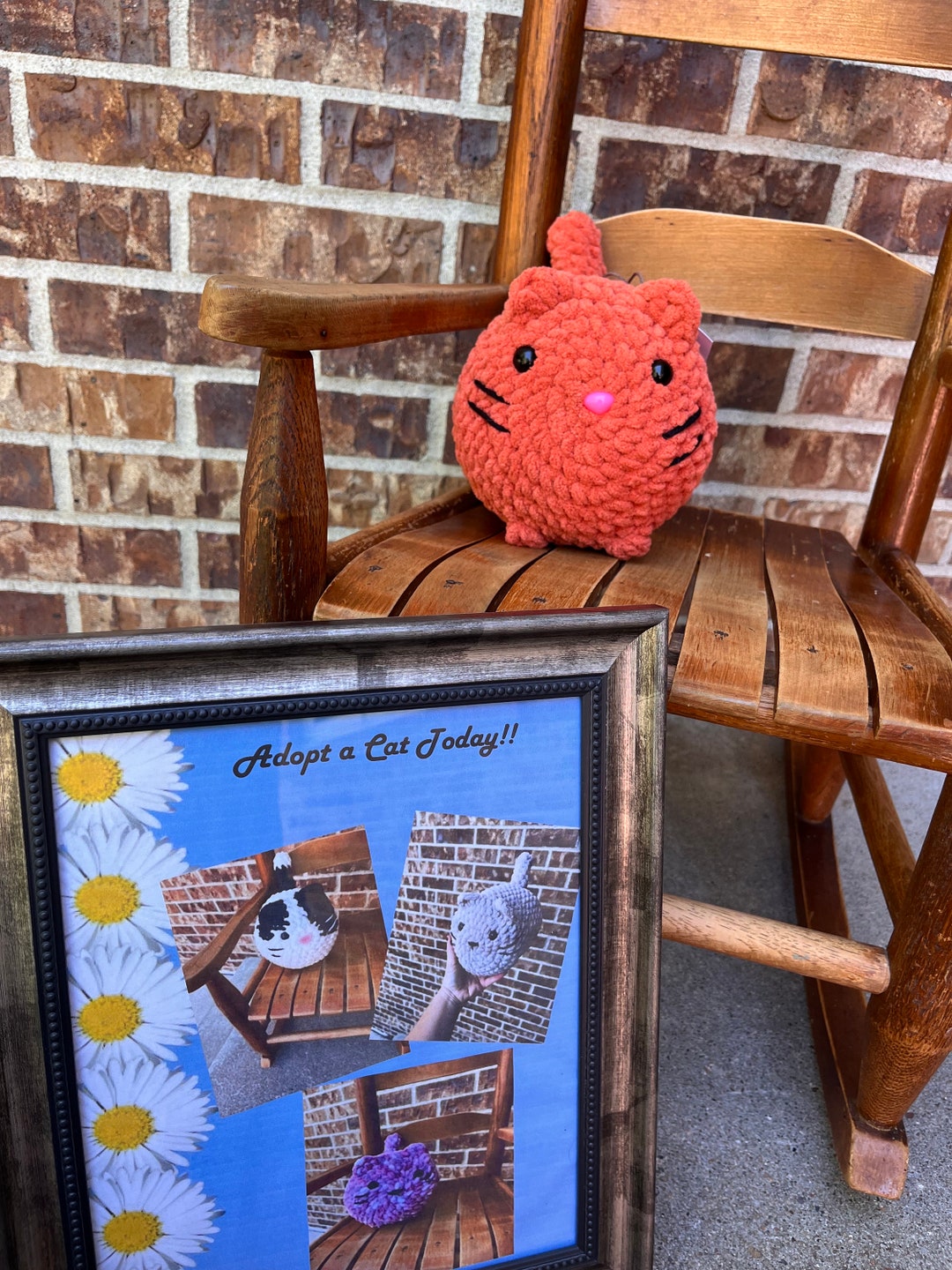 Soft and Cute Crochet Loaf Cat Plushie. Each Comes Named and With an ...