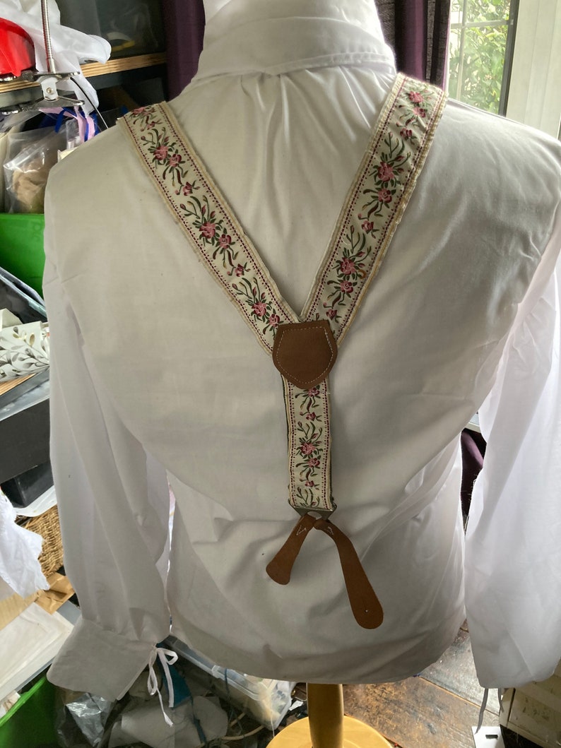 Georgian/ Colonial / Regency Braces suspenders - Etsy