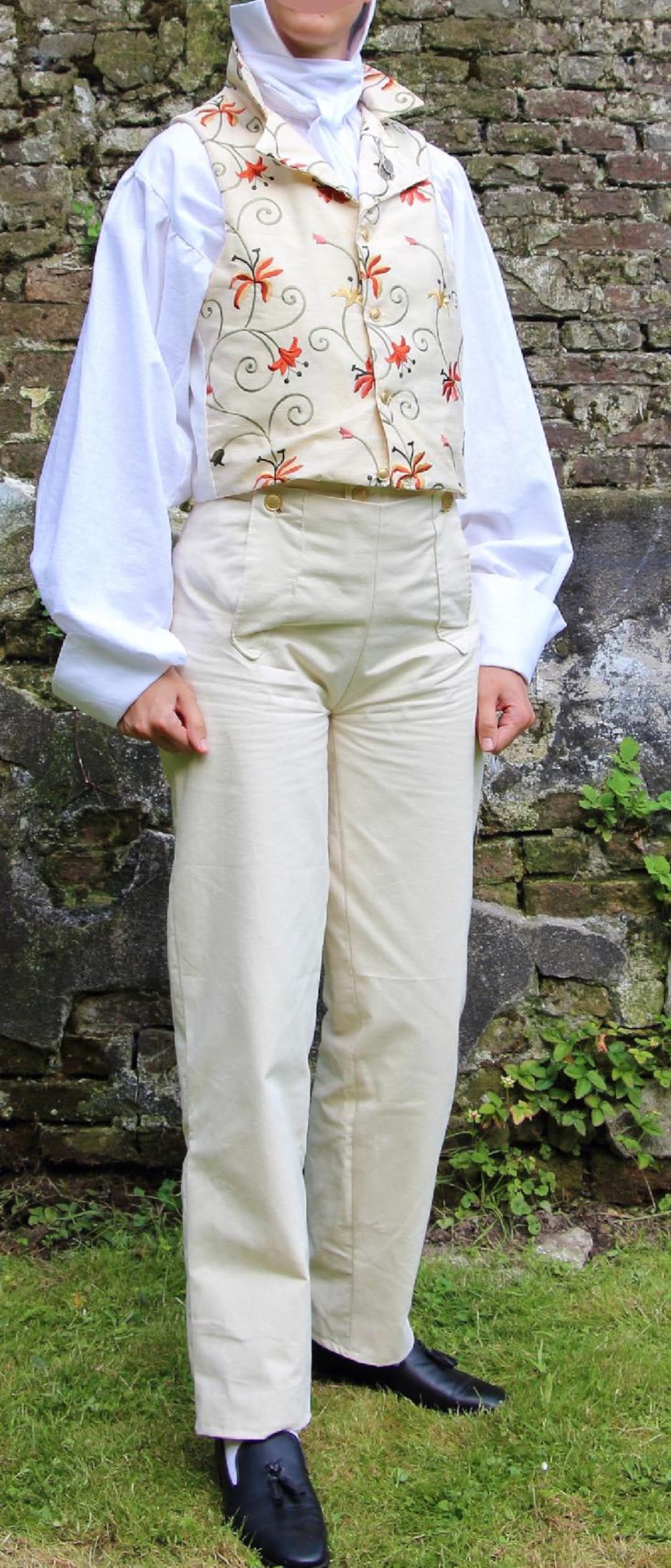 Regency Style Fall Front Pantaloons Made to Order in Colour of Your ...