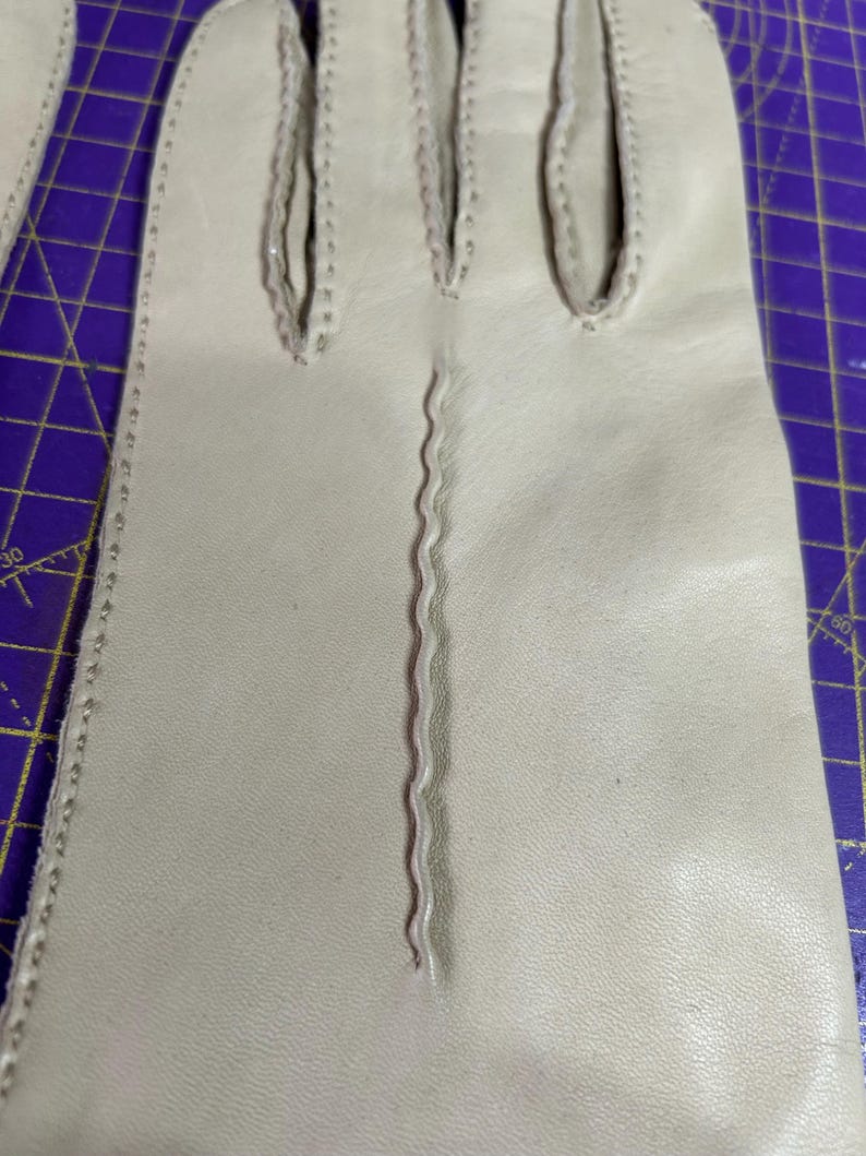 Regency Style Beige Kid Day Gloves - Etsy