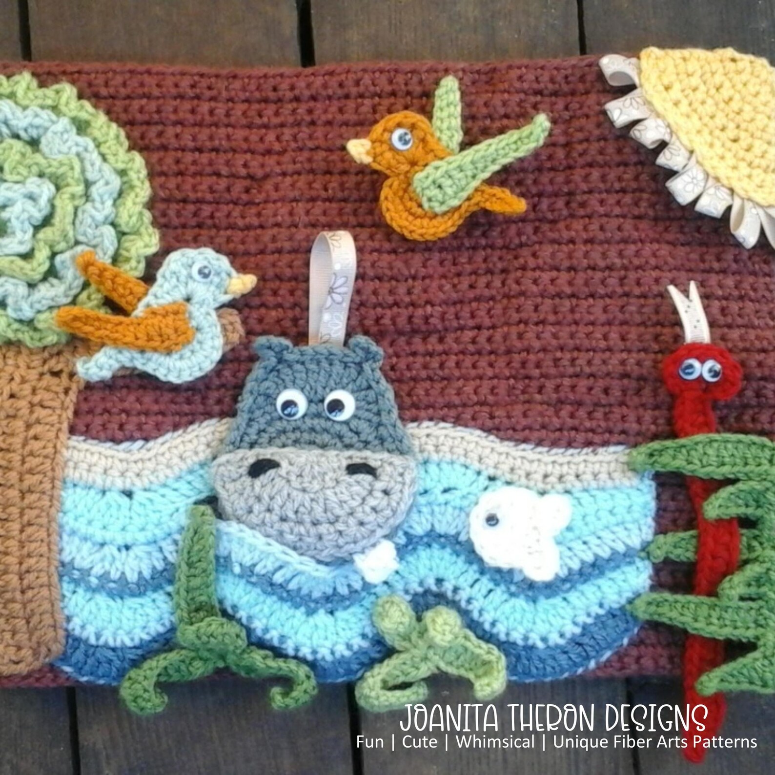 Crochet Playbook Pattern - Jungle Playbook Quietbook Activity Set ...