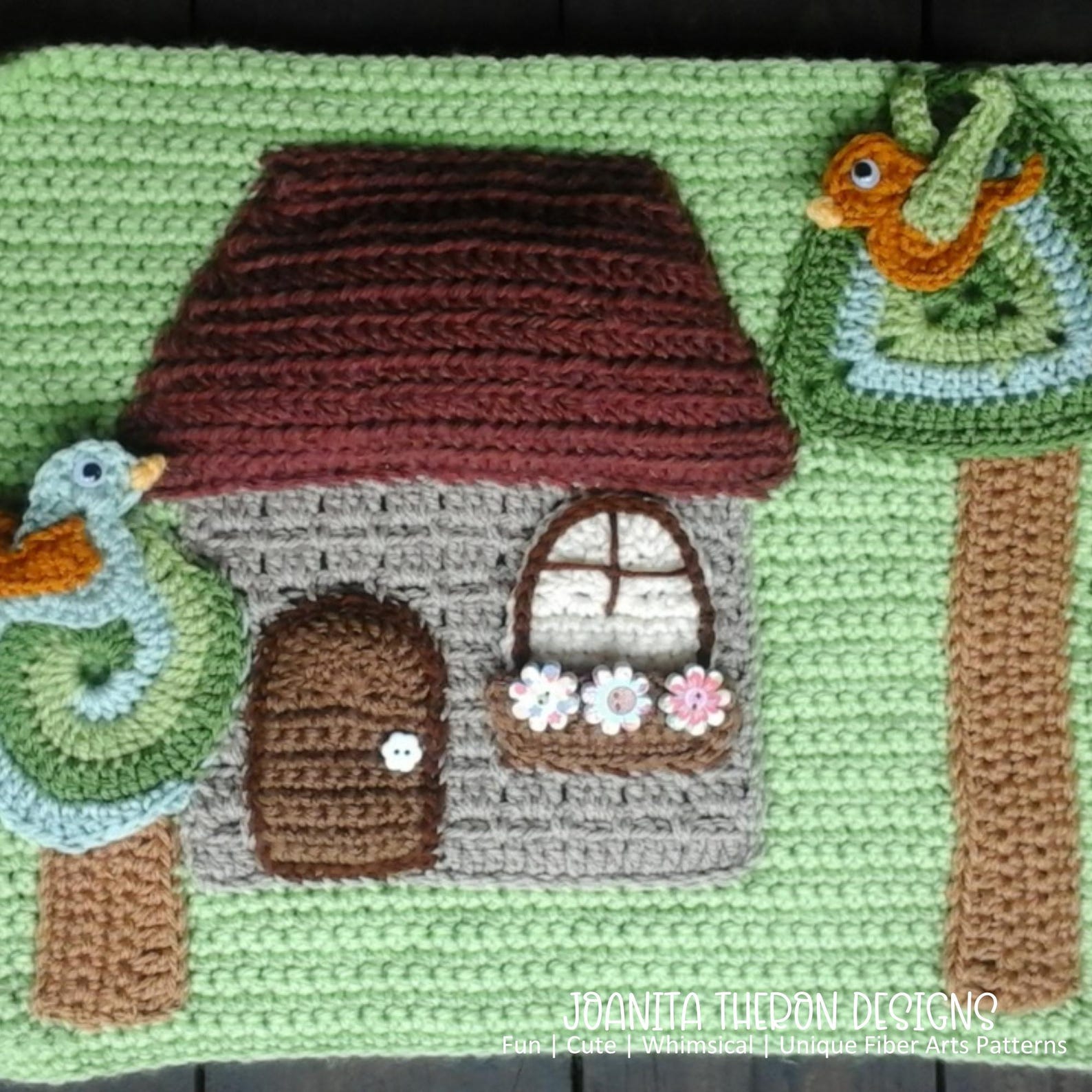 Crochet Playbook Pattern - Fairytale Playbook Quietbook Activity Set ...