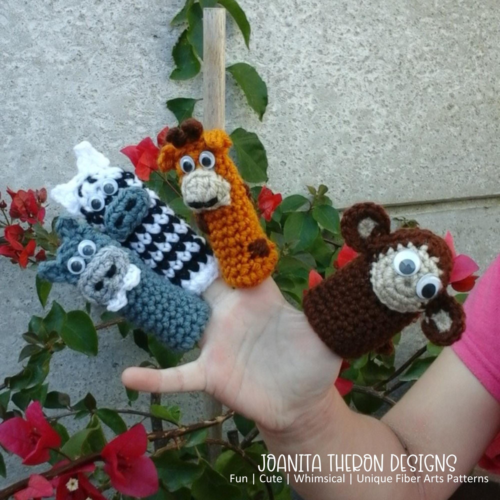 Crochet Playbook Pattern - Jungle Playbook Quietbook Activity Set ...