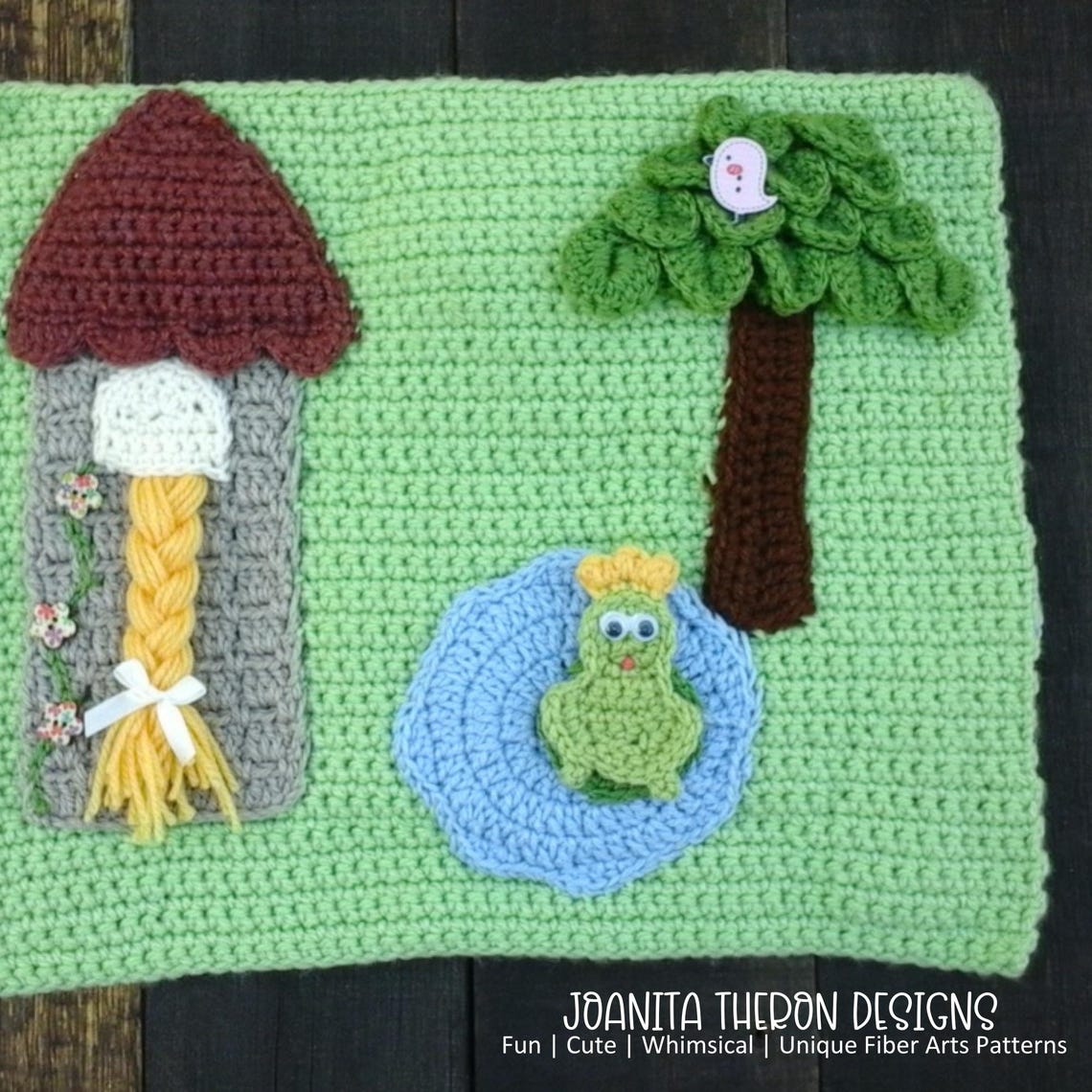 Crochet Playbook Pattern - Fairytale Playbook Quietbook Activity Set ...