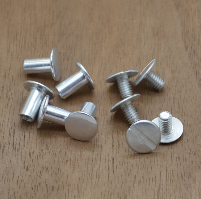 Rivets for Labels Screw on Rivets for Cork and Leather - Etsy