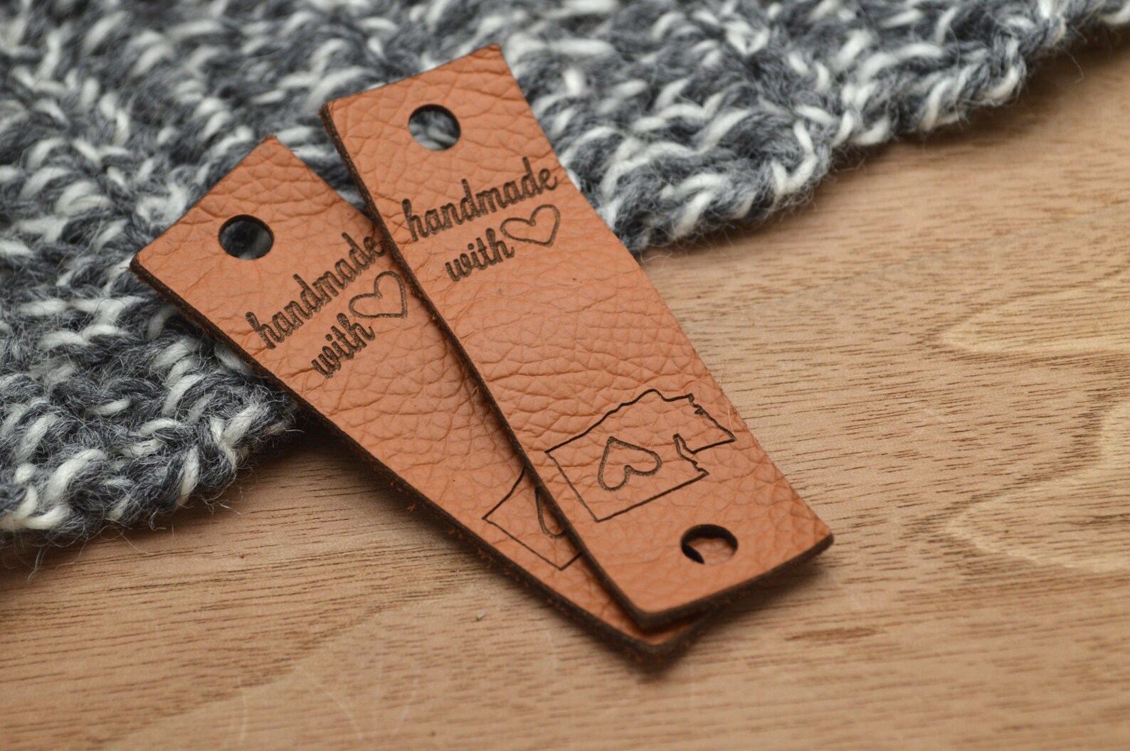 Labels for Rivets Knitting Labels Personalized Labels | Etsy