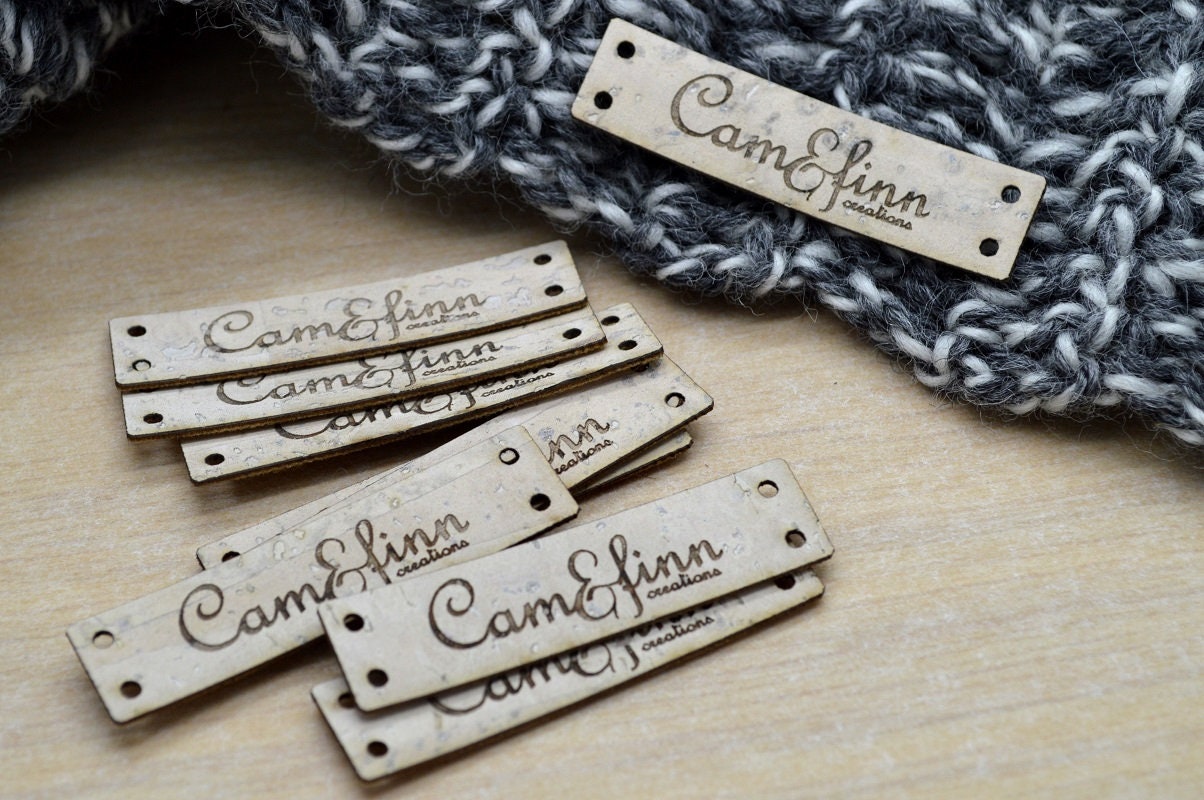 100 Cork Labels 0.5x2 Inches Made From Cork Fabric Cork | Etsy