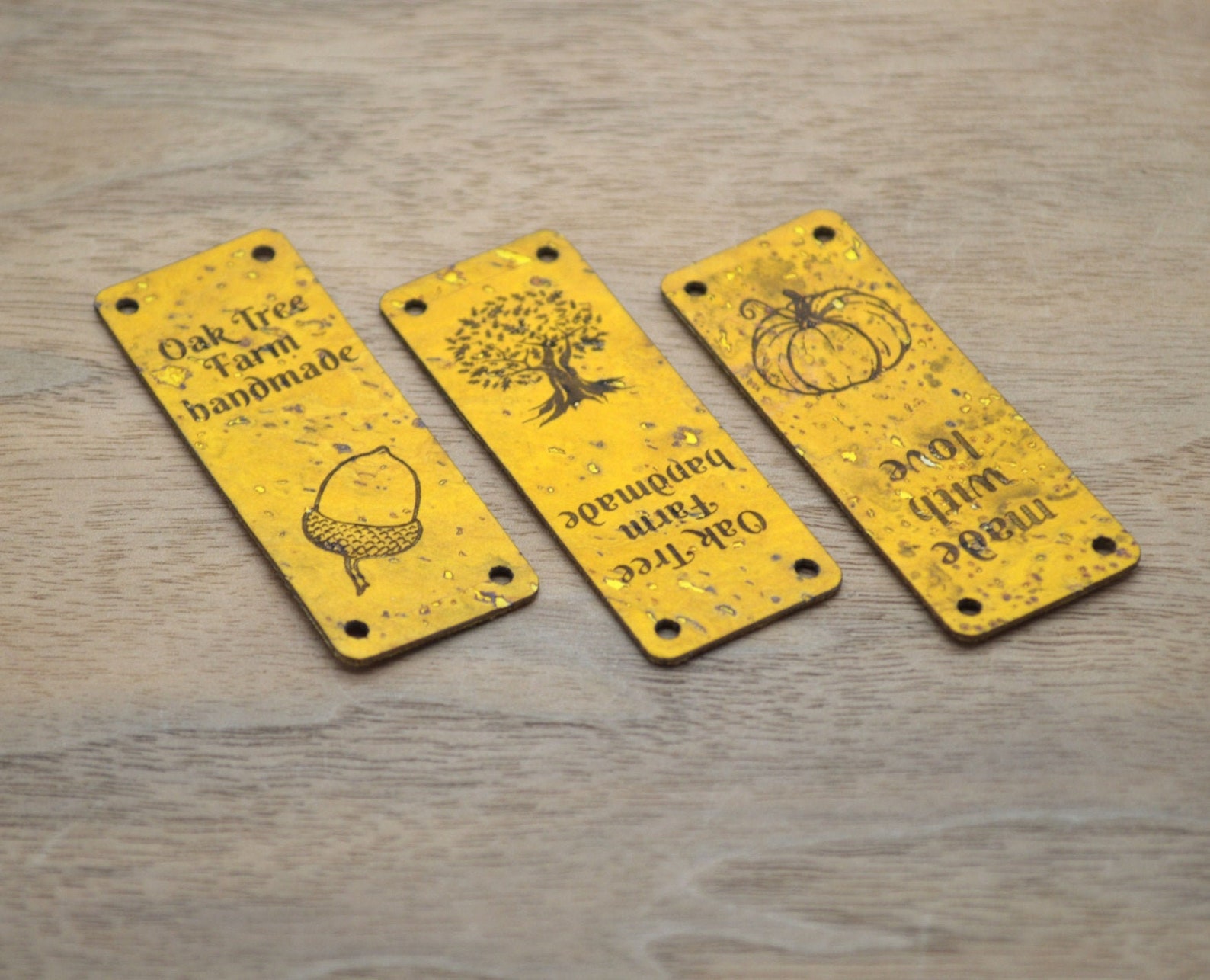 40 Cork Labels 0.85x2.25 Inches Made From Cork Fabric Cork | Etsy