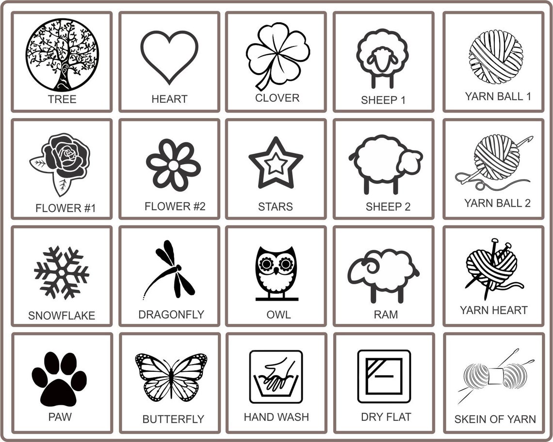 Plastic Tags Laser Cut and Engraved Made From Acrylic - Etsy