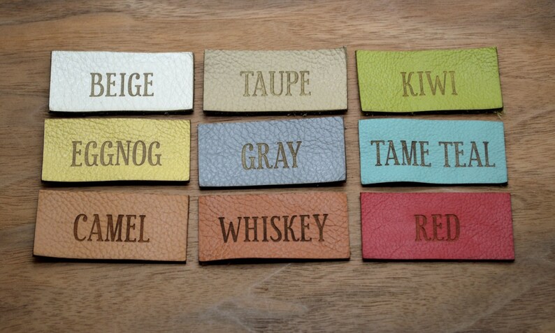 Labels for Rivets Knitting Labels Personalized Labels - Etsy
