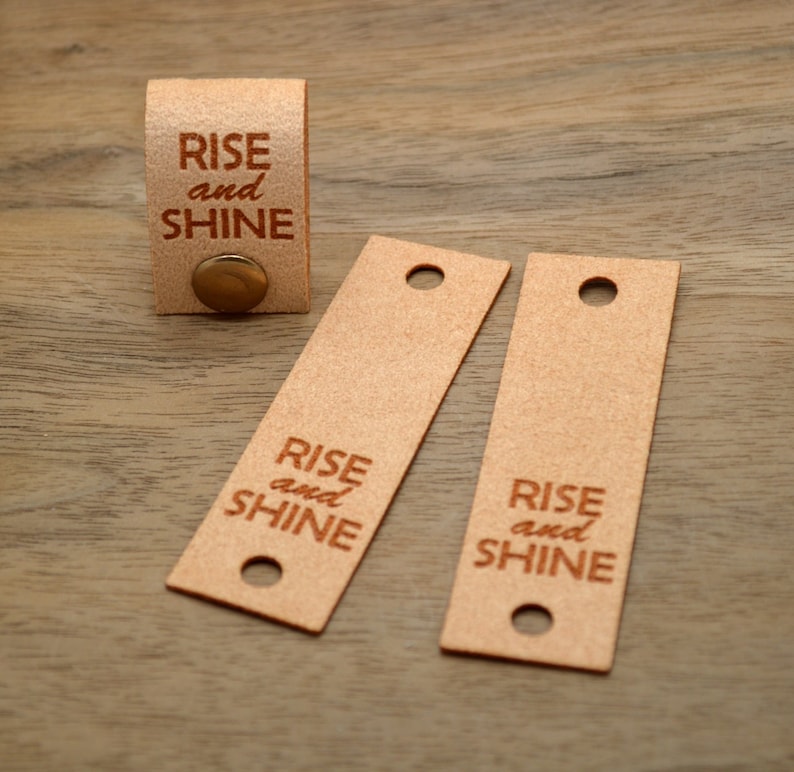 Ultrasuede Labels 0.85x2.85 Inches Labels for Rivets - Etsy