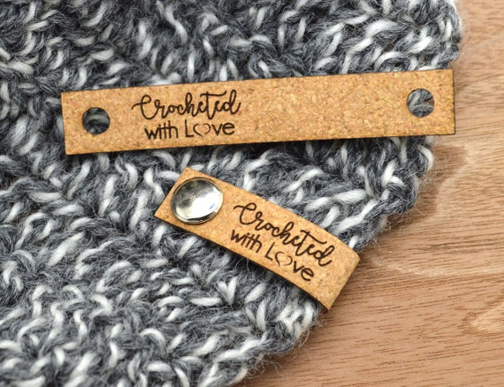 Leatherworking Sewing & Fiber Knitting labels Cork labels 0.6x3.5 ...