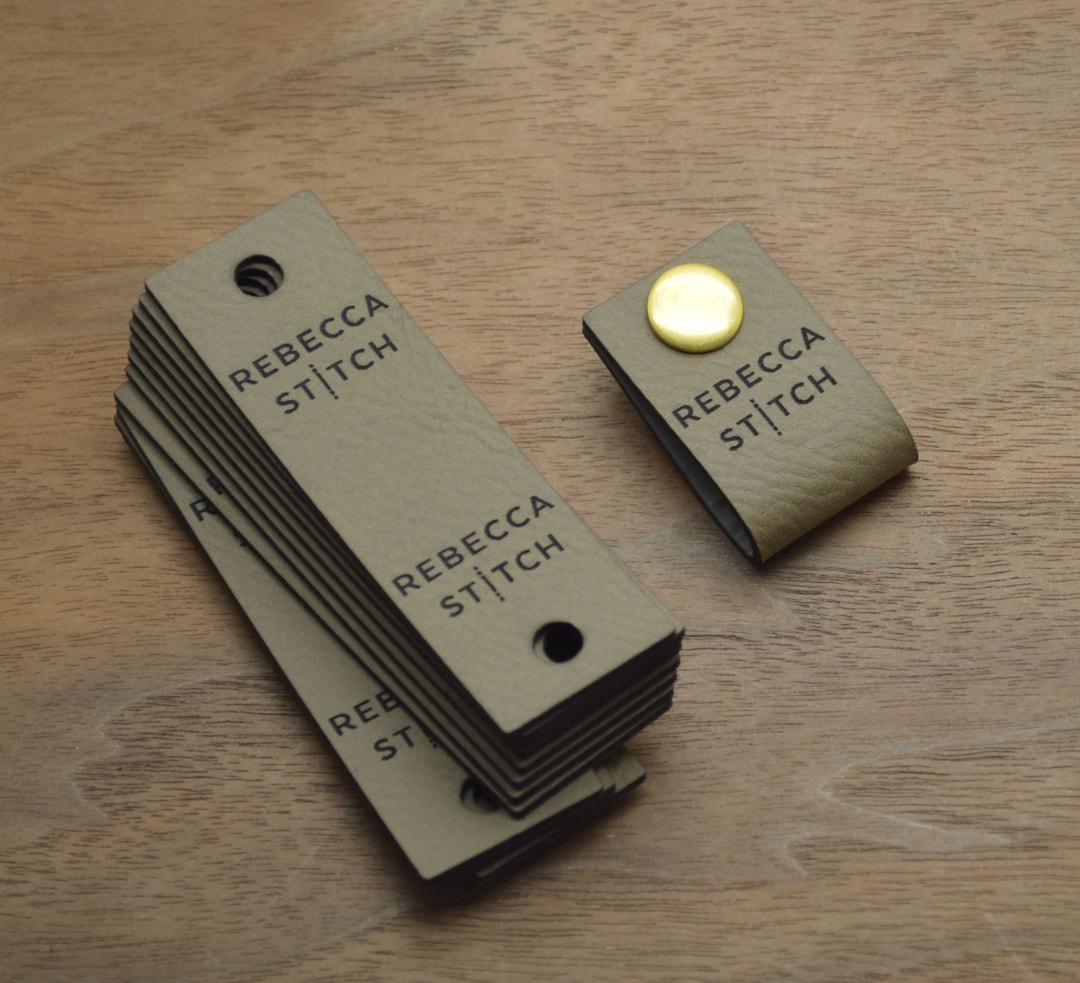 Faux Leather Labels 0.85x2.75 Inches - Labels for Rivets - Knitting ...