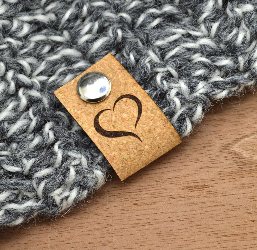 Leatherworking Sewing & Fiber Knitting labels Cork labels 0.6x3.5 ...